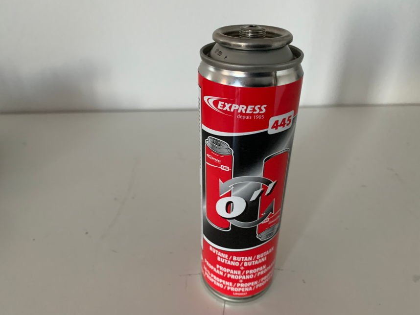 Gasflaske til loddekolbe - Trailer Maskine & Lift udlejning Slagelse ...